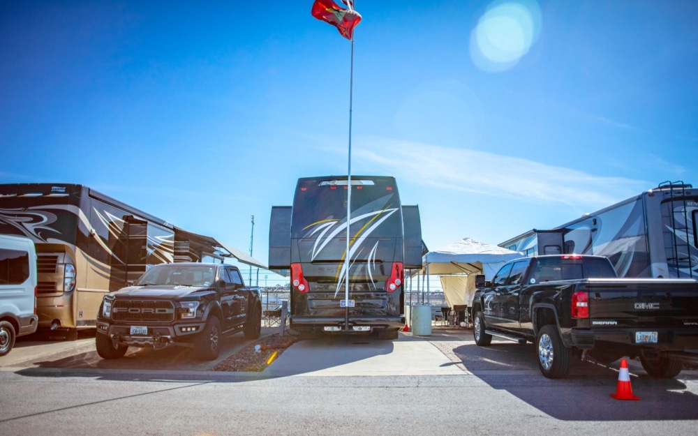 COTA Camping Amenities - Trackside at The Circuit